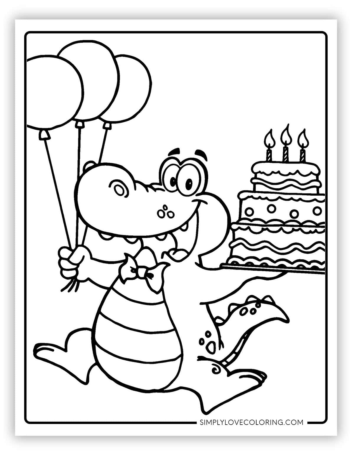 31 Alligator Coloring Pages (Free PDF Printables) - Simply Love Coloring