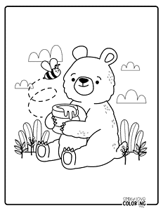 51 Bear Coloring Pages (Free PDF Printables) - Simply Love Coloring