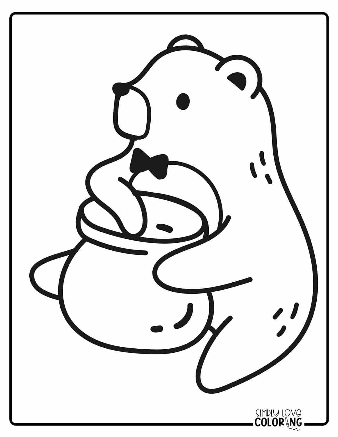 51 Bear Coloring Pages (Free PDF Printables) - Simply Love Coloring