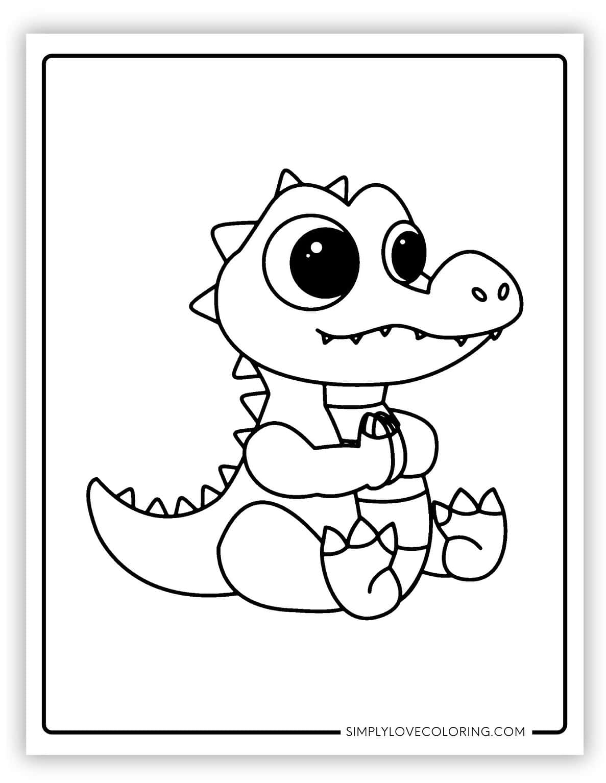31 Alligator Coloring Pages (Free PDF Printables) - Simply Love Coloring