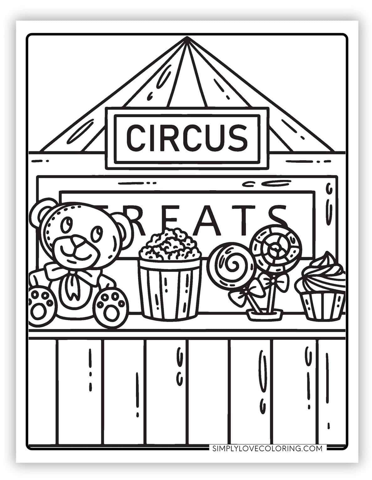 36 Circus Coloring Pages (Free PDF Printables) - Simply Love Coloring