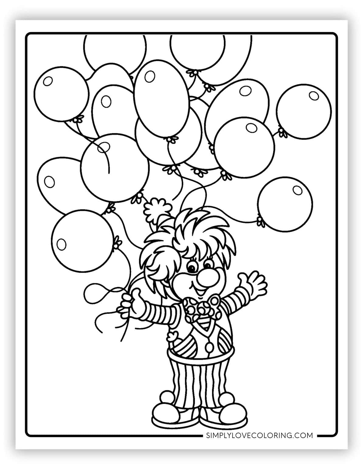36 Circus Coloring Pages (Free PDF Printables) - Simply Love Coloring