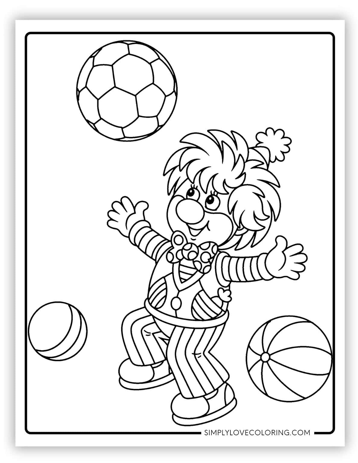 43 Ball Coloring Pages (Free PDF Printables) - Simply Love Coloring