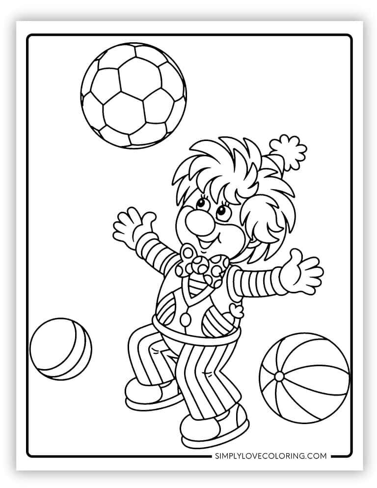 43 Ball Coloring Pages (Free PDF Printables) - Simply Love Coloring