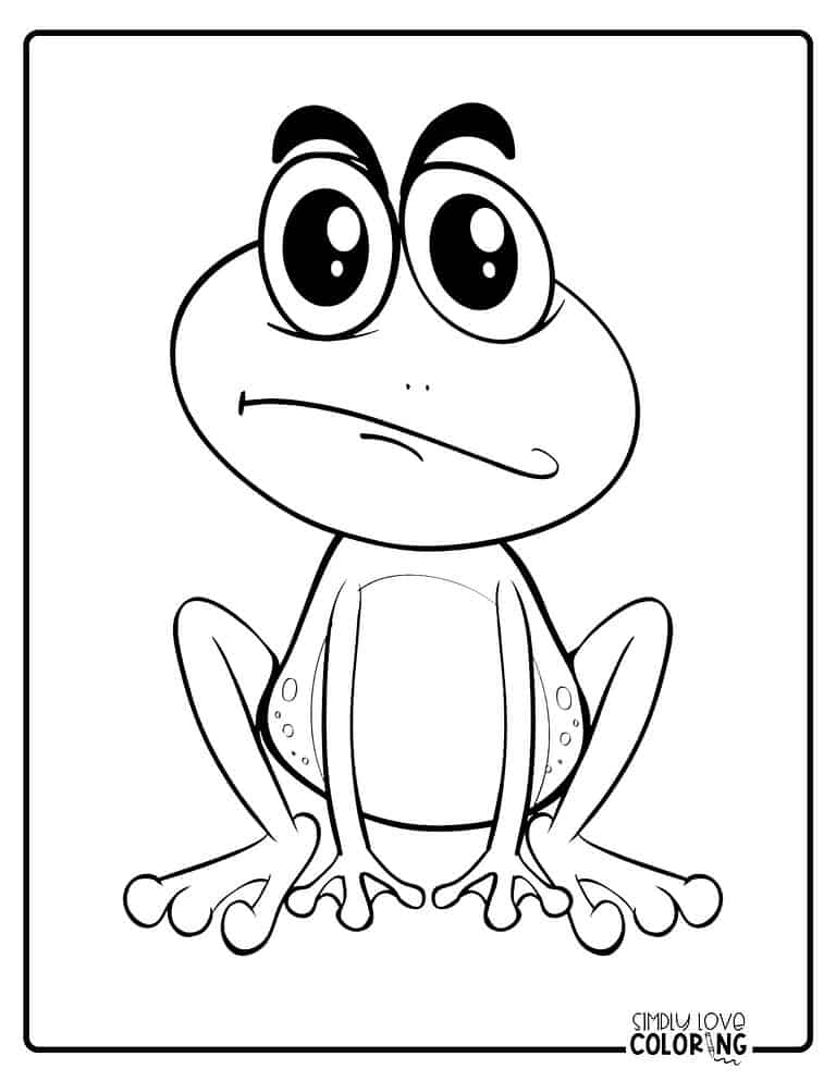 26 Toad Coloring Pages (Free PDF Printables) - Simply Love Coloring