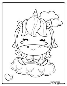 Unicorn Coloring Pages (Free PDF Printables) - Simply Love Coloring