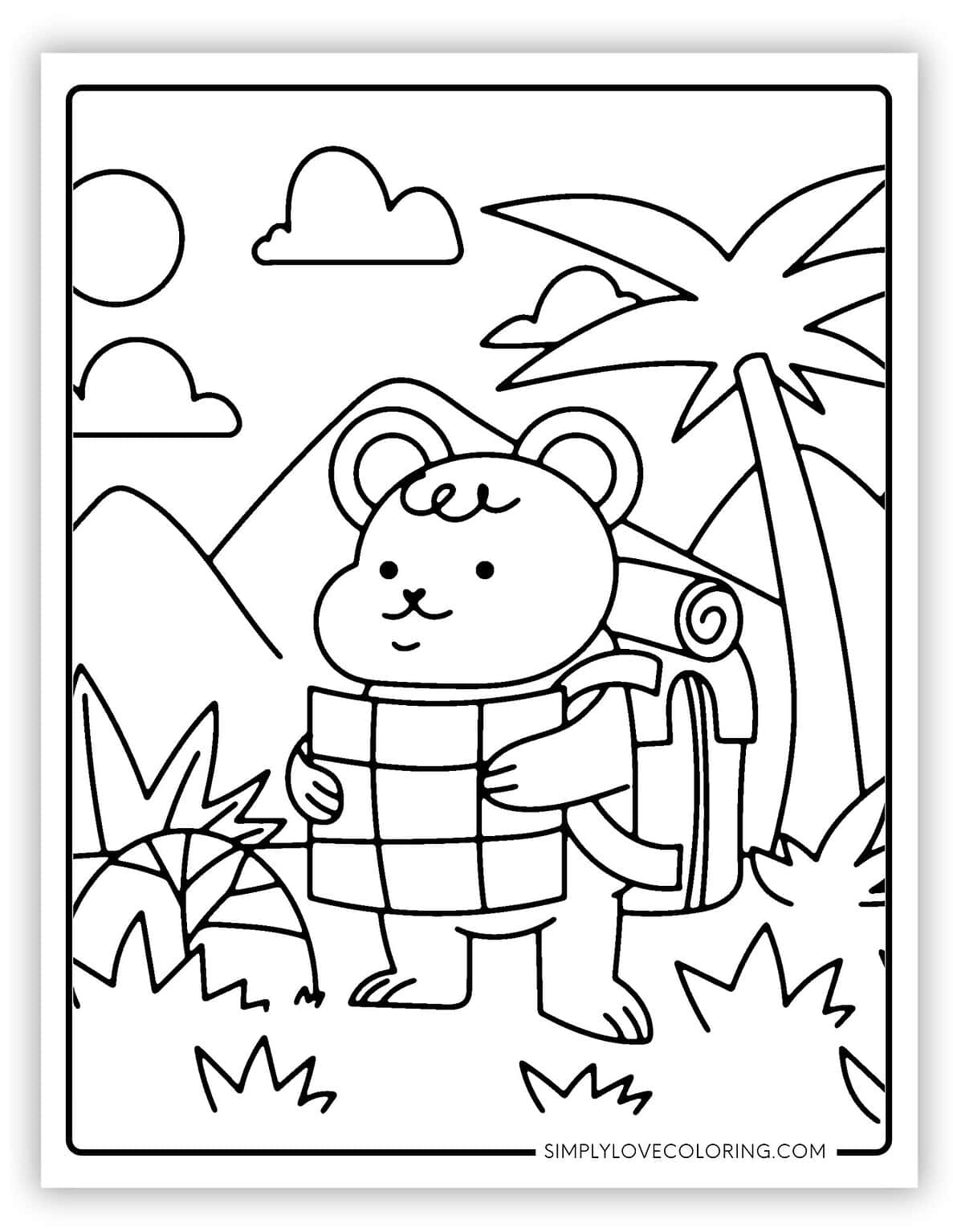 51 Bear Coloring Pages (Free PDF Printables) - Simply Love Coloring