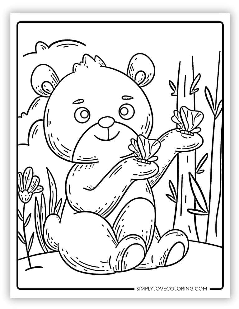 51 Bear Coloring Pages (Free PDF Printables) - Simply Love Coloring