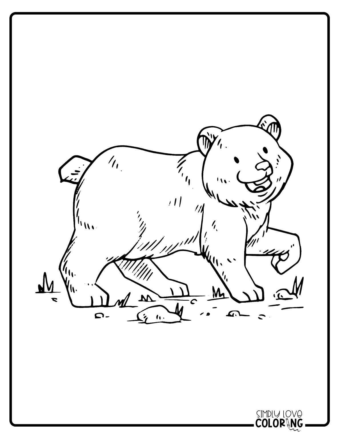 208 Fun Animal Coloring Pages (Free PDF Printables) - Simply Love Coloring