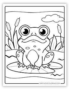 51 Frog Coloring Pages (Free PDF Printables) - Simply Love Coloring