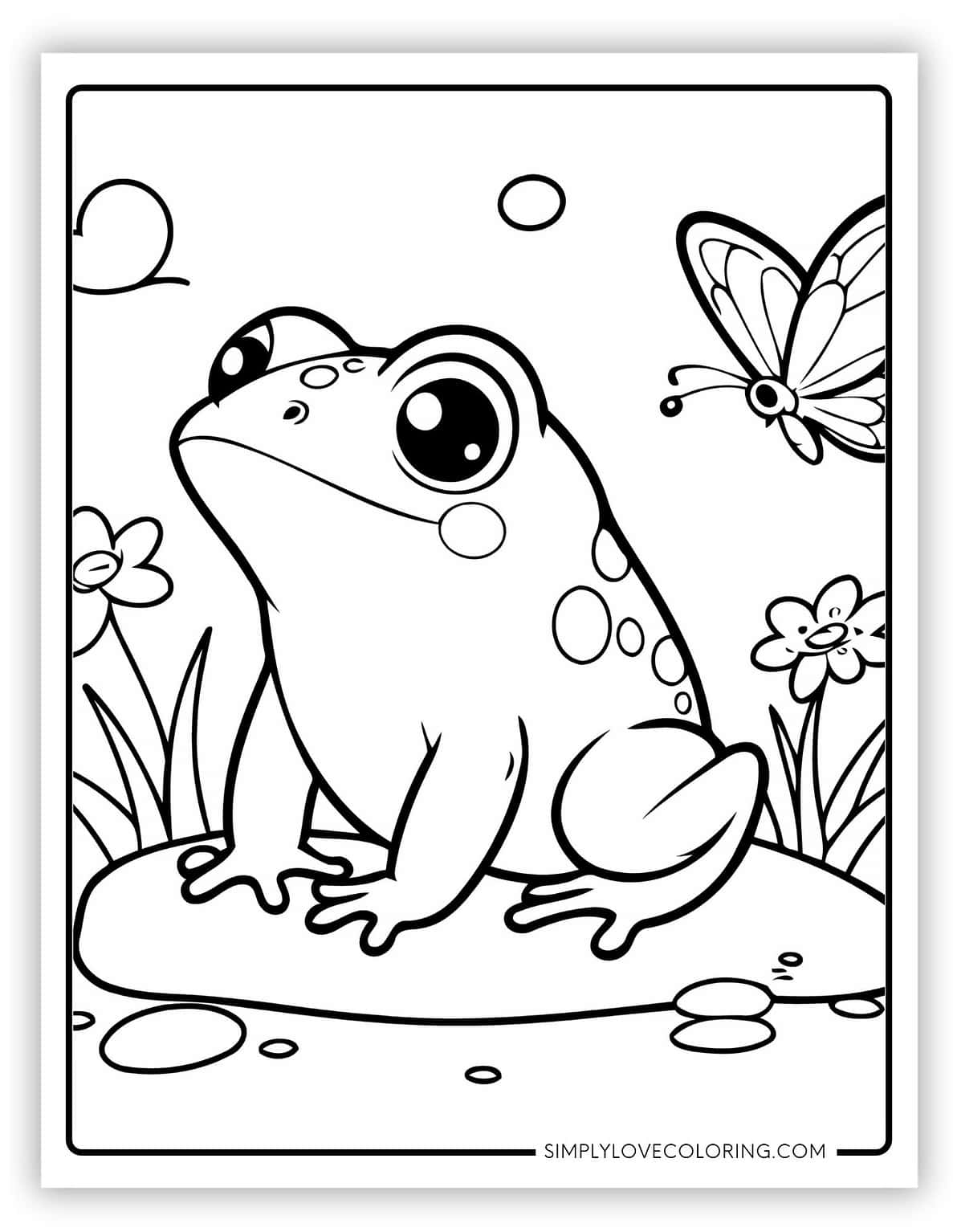 51 Frog Coloring Pages (Free PDF Printables) - Simply Love Coloring