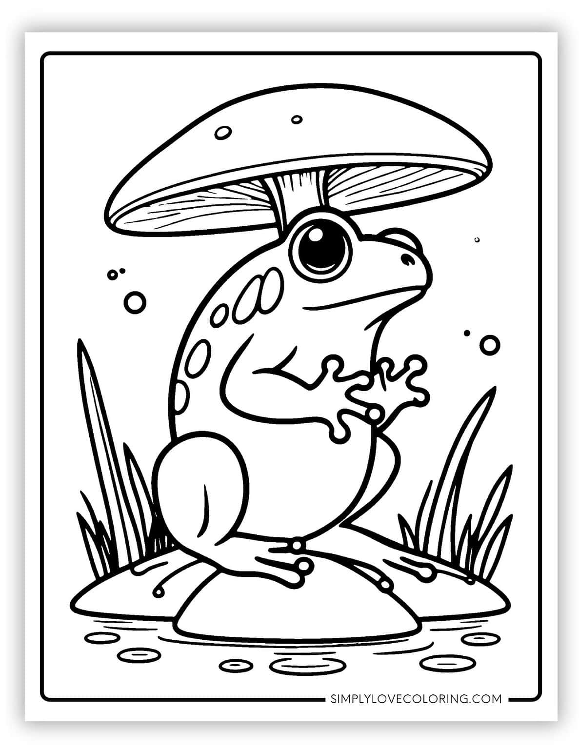51 Frog Coloring Pages (Free PDF Printables) - Simply Love Coloring