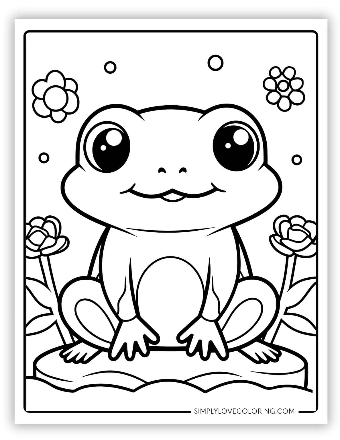 51 Frog Coloring Pages (Free PDF Printables) - Simply Love Coloring