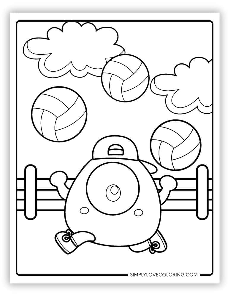 43 Ball Coloring Pages (Free PDF Printables) - Simply Love Coloring
