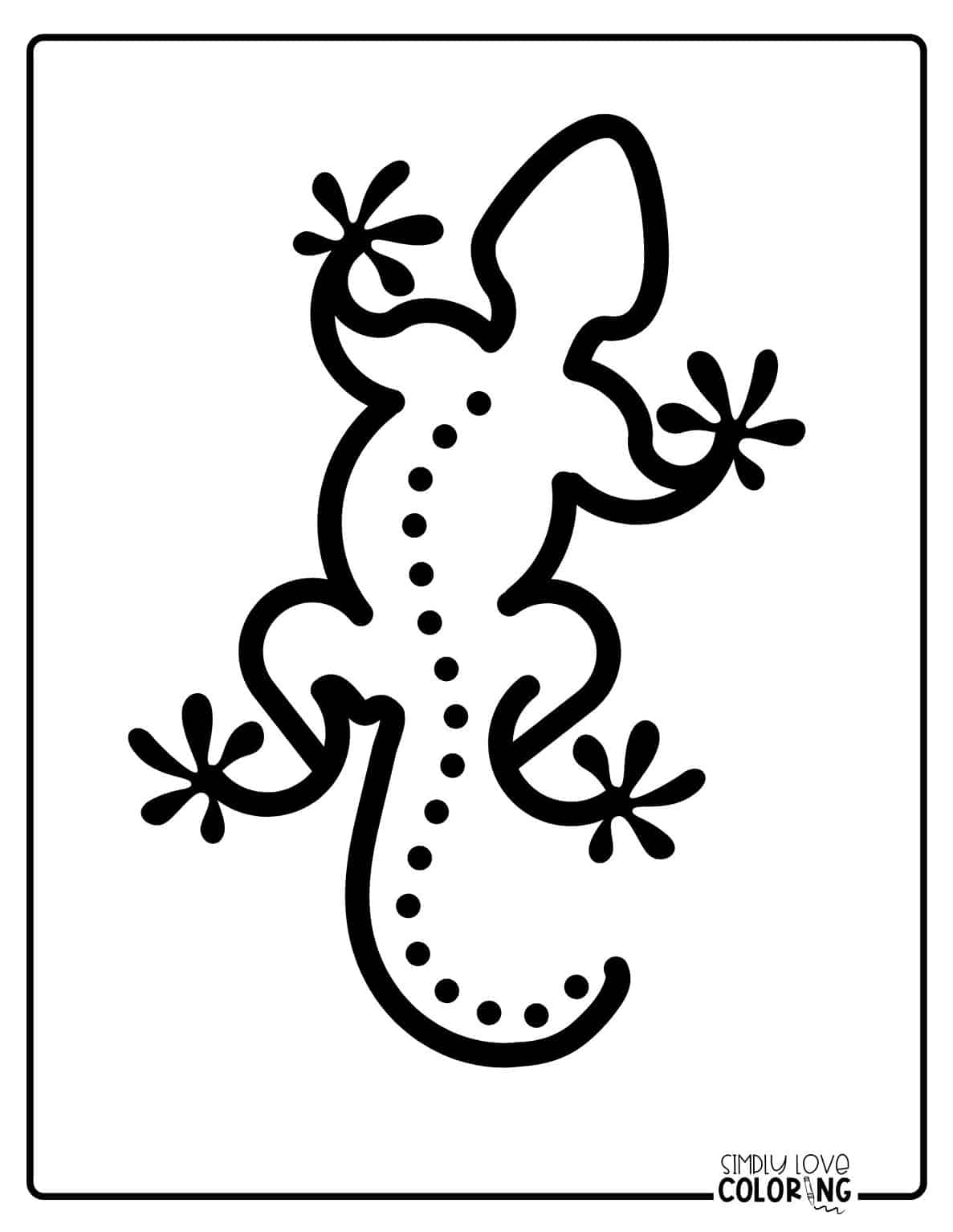 19 Salamander Coloring Pages (Free PDF Printables) - Simply Love Coloring