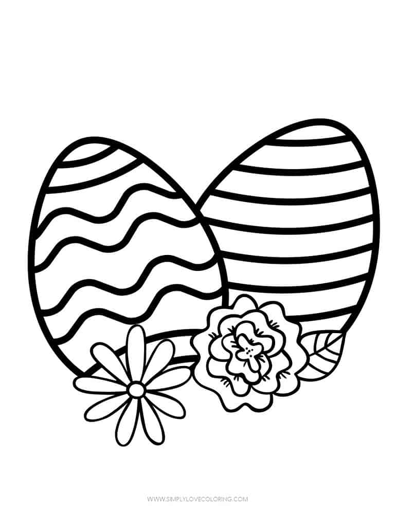 44 Easter Coloring Pages (Free PDF Printables) - Simply Love Coloring