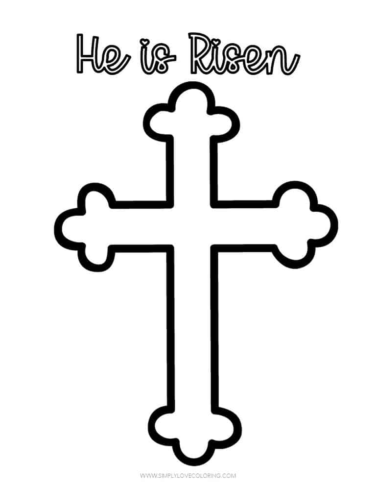 44 Easter Coloring Pages (Free PDF Printables) - Simply Love Coloring