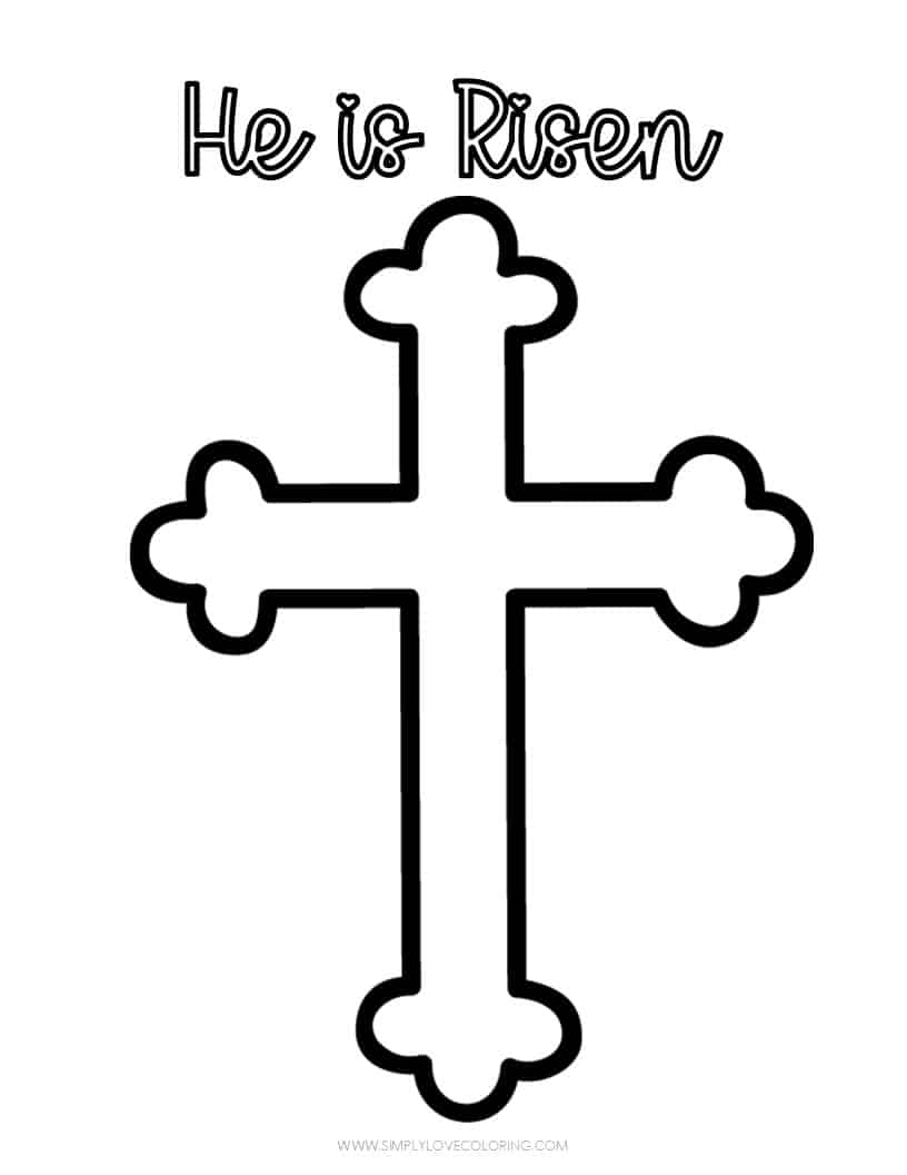 Free Easter Coloring Pages - Simply Love Coloring