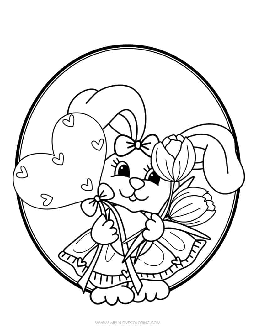 Free Easter Coloring Pages - Simply Love Coloring