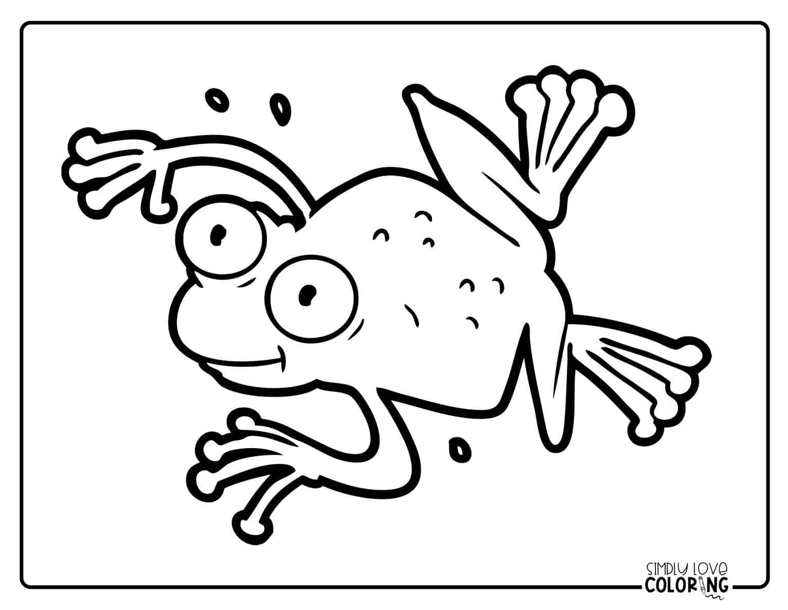96 Cool Amphibian Coloring Pages (Free PDF Printables) - Simply Love ...