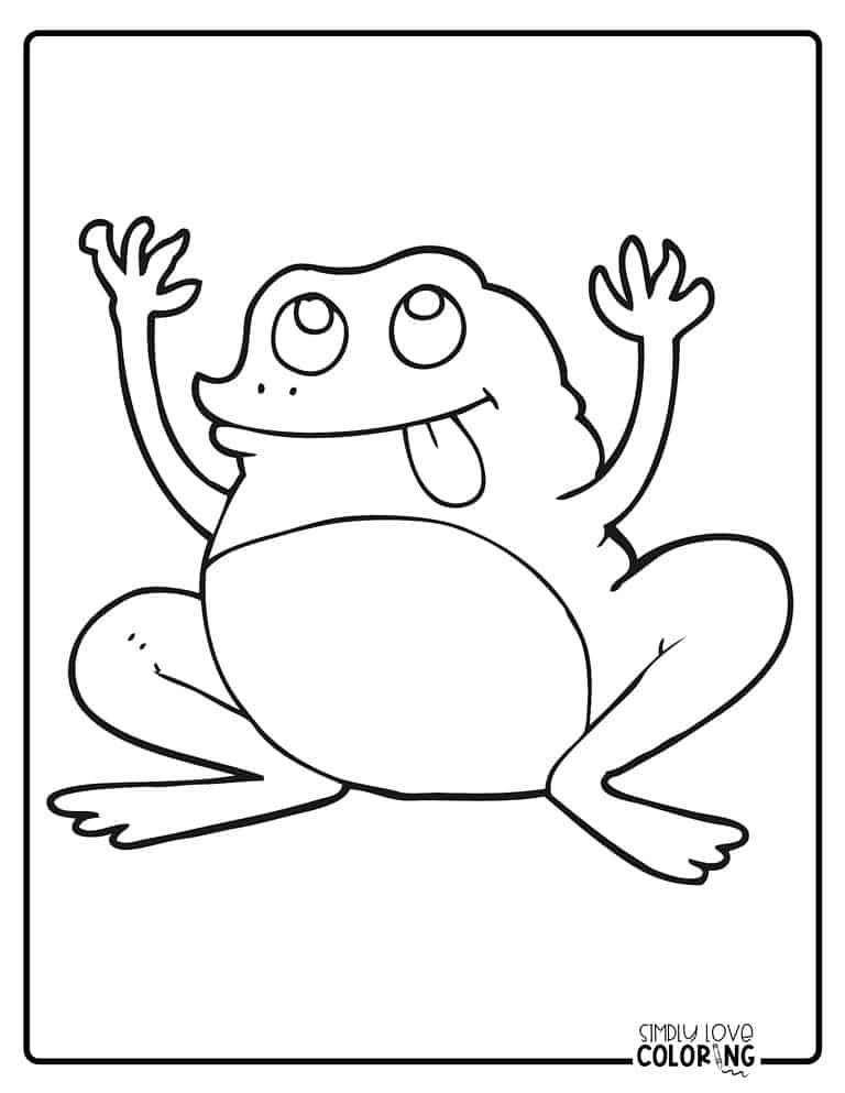 96 Cool Amphibian Coloring Pages (Free PDF Printables) - Simply Love ...