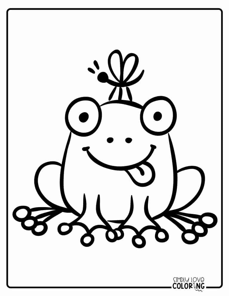 51 Frog Coloring Pages (Free PDF Printables) - Simply Love Coloring