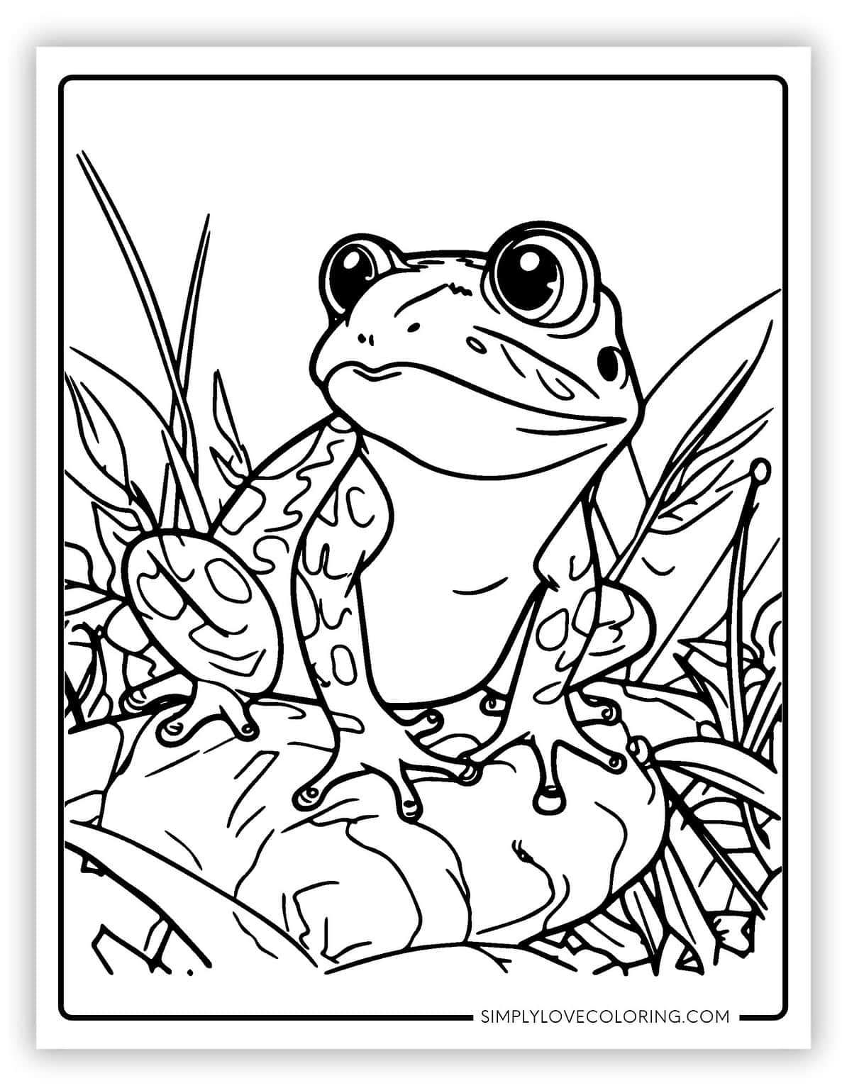 51 Frog Coloring Pages (Free PDF Printables) - Simply Love Coloring