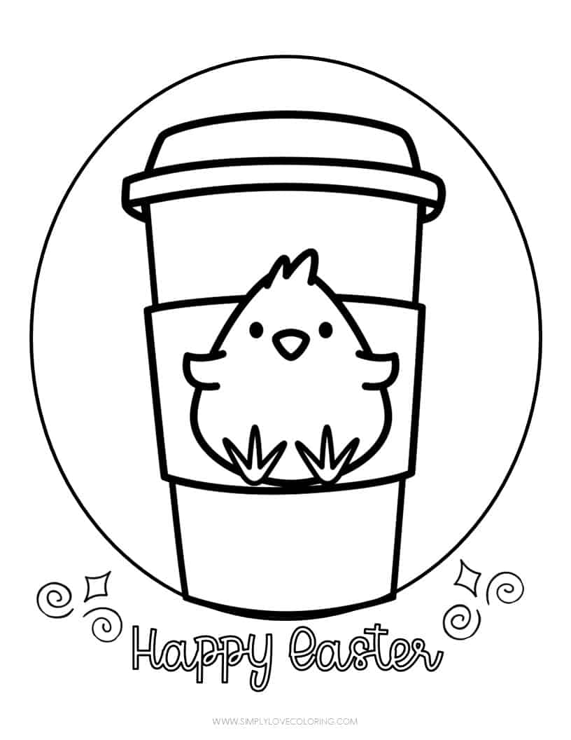 Free Easter Coloring Pages - Simply Love Coloring