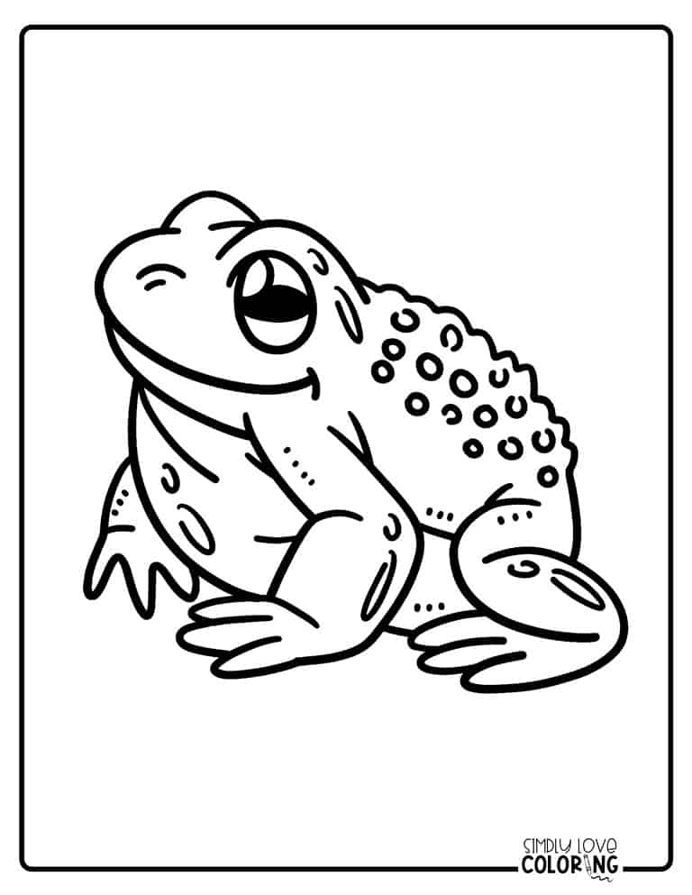 26 Toad Coloring Pages (Free PDF Printables) - Simply Love Coloring