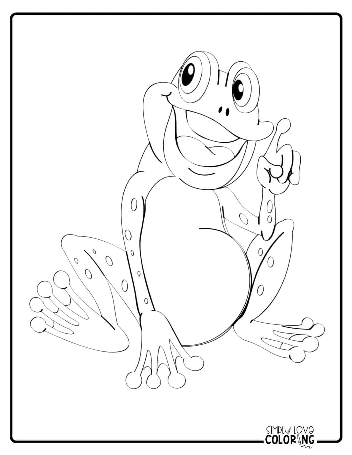 26 Toad Coloring Pages (Free PDF Printables) - Simply Love Coloring