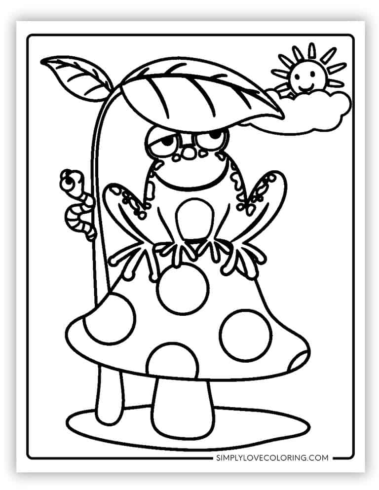 51 Frog Coloring Pages (Free PDF Printables) - Simply Love Coloring