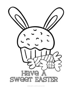 44 Easter Coloring Pages (Free PDF Printables) - Simply Love Coloring