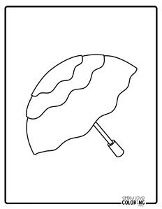 Umbrella Coloring Pages (Free PDF Printables) - Simply Love Coloring