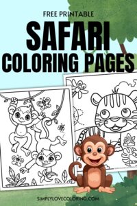 Safari Coloring Pages (Free PDF Printables) - Simply Love Coloring