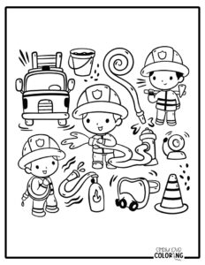 132 Professions Coloring Pages (Free PDF Printables) - Simply Love Coloring