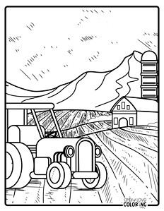 40 Cute Farm Coloring Pages (Free PDF Printables) - Simply Love Coloring