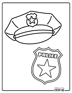 39 Police Officer Coloring Pages (Free PDF Printables) - Simply Love ...