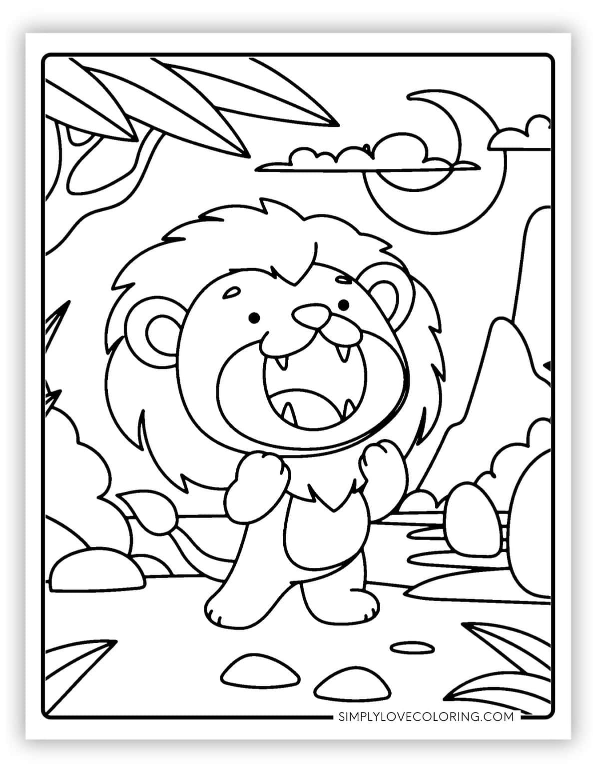 Safari Coloring Pages (Free PDF Printables) - Simply Love Coloring