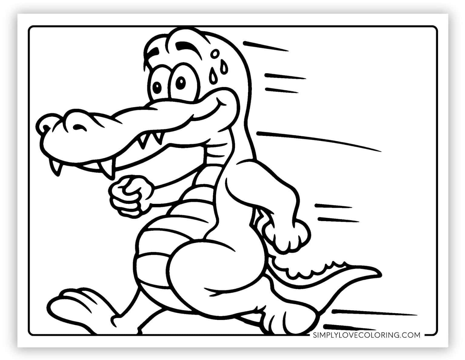 31 Alligator Coloring Pages (Free PDF Printables) - Simply Love Coloring
