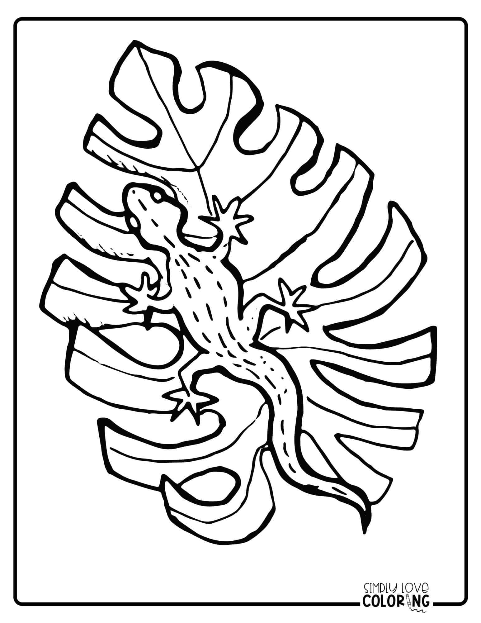 Coloring Cave Salamander Quest Pages Sal Drawing Vbs Crafts Day Sheets ...