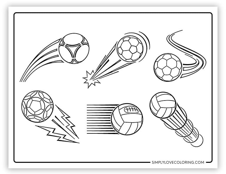 43 Ball Coloring Pages (Free PDF Printables) - Simply Love Coloring