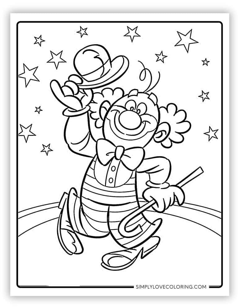 36 Circus Coloring Pages (Free PDF Printables) - Simply Love Coloring