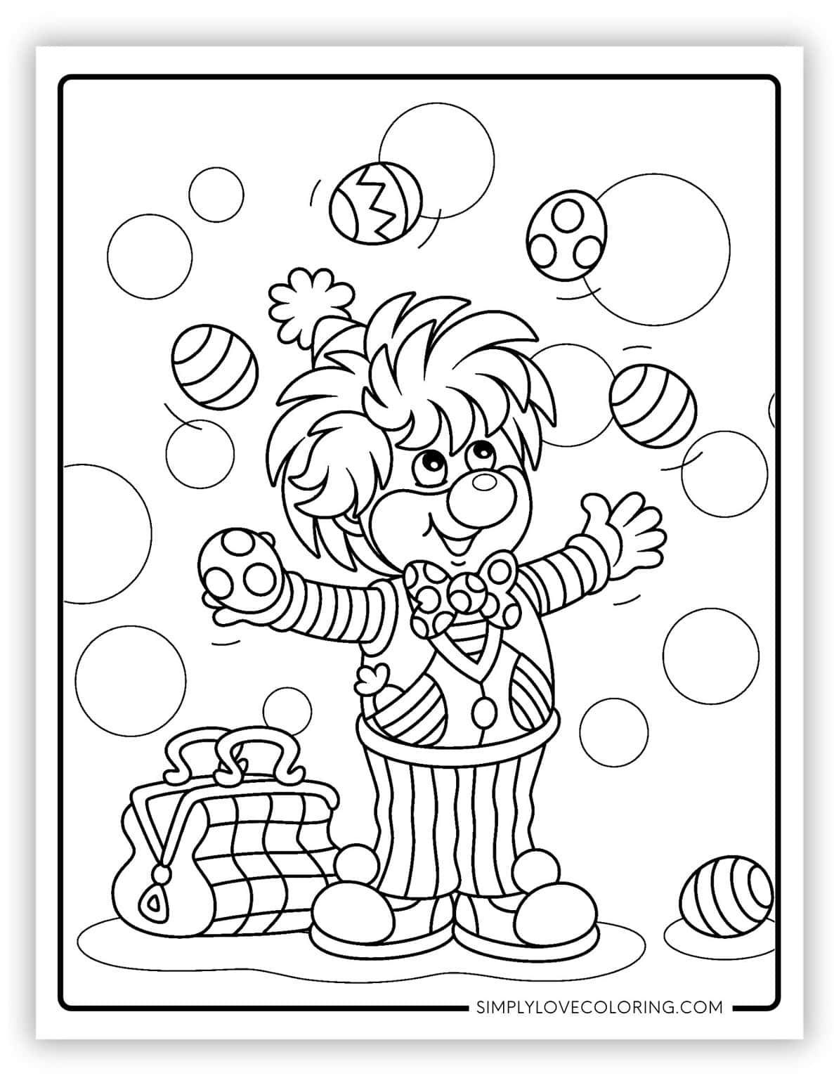 36 Circus Coloring Pages (Free PDF Printables) - Simply Love Coloring