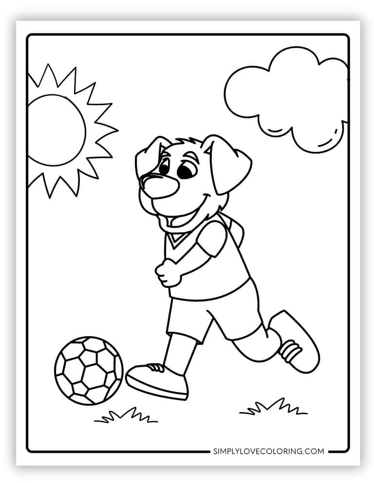 43 Ball Coloring Pages (Free PDF Printables) - Simply Love Coloring