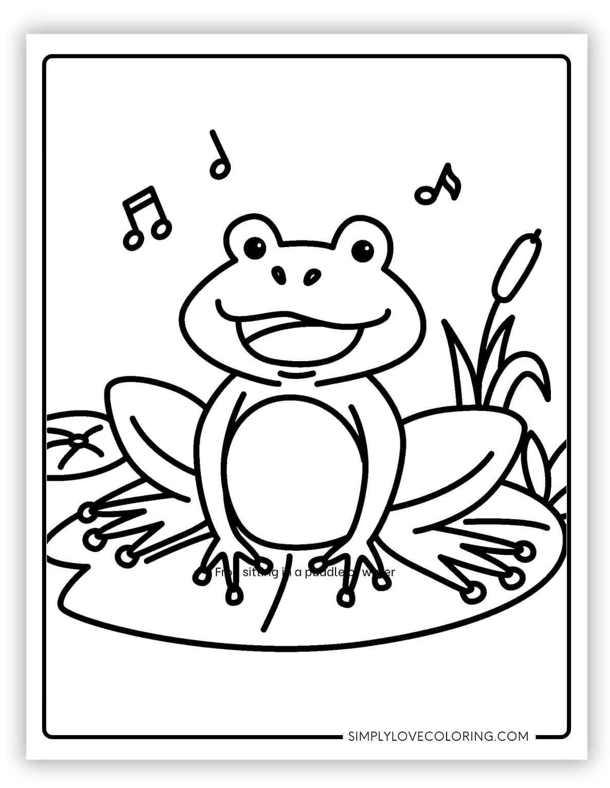 51 Frog Coloring Pages (Free PDF Printables) - Simply Love Coloring