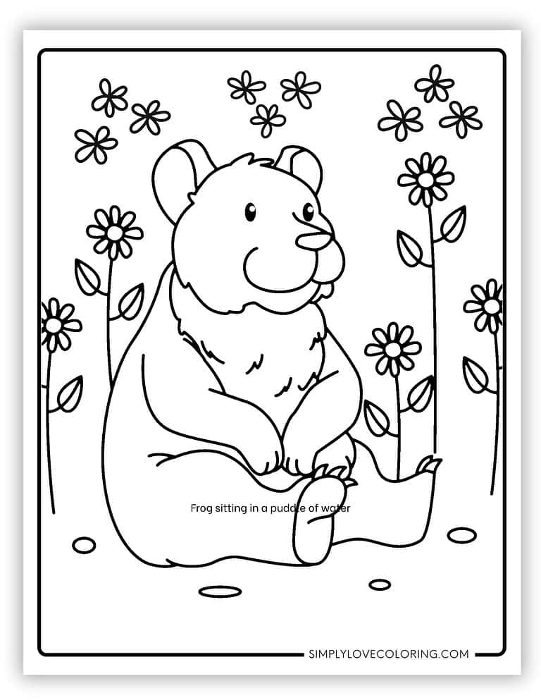 51 Bear Coloring Pages (Free PDF Printables) - Simply Love Coloring