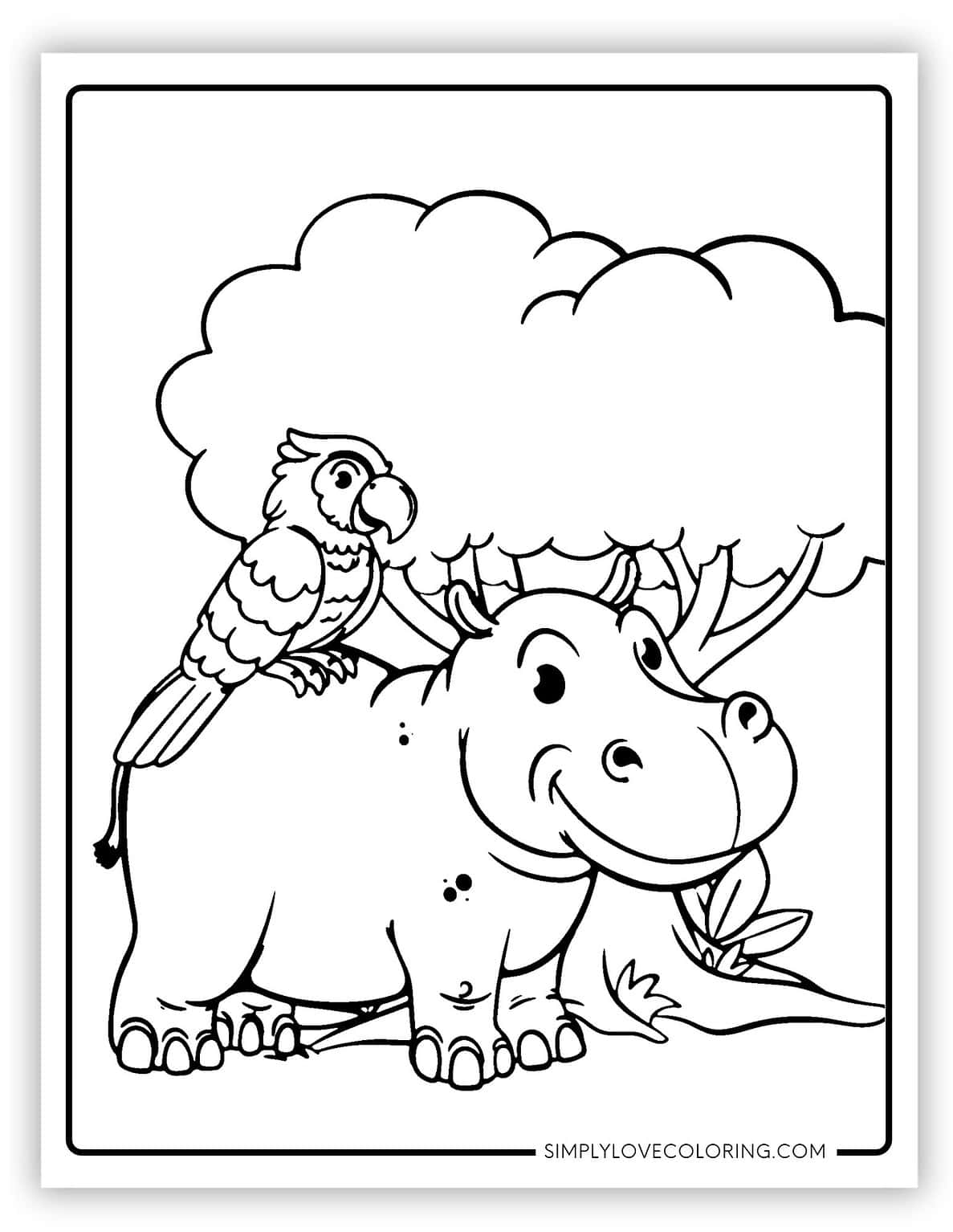Safari Coloring Pages (Free PDF Printables) - Simply Love Coloring