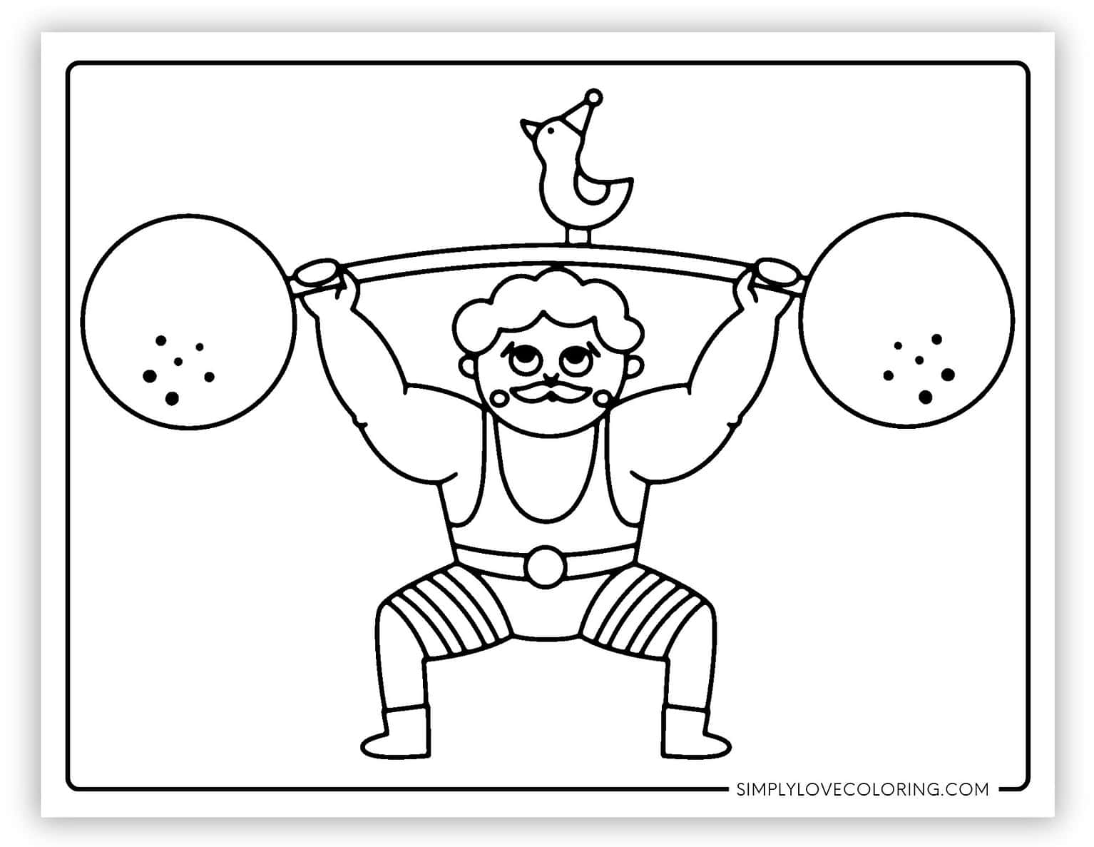 33 Carnival Coloring Pages (Free PDF Printables) - Simply Love Coloring