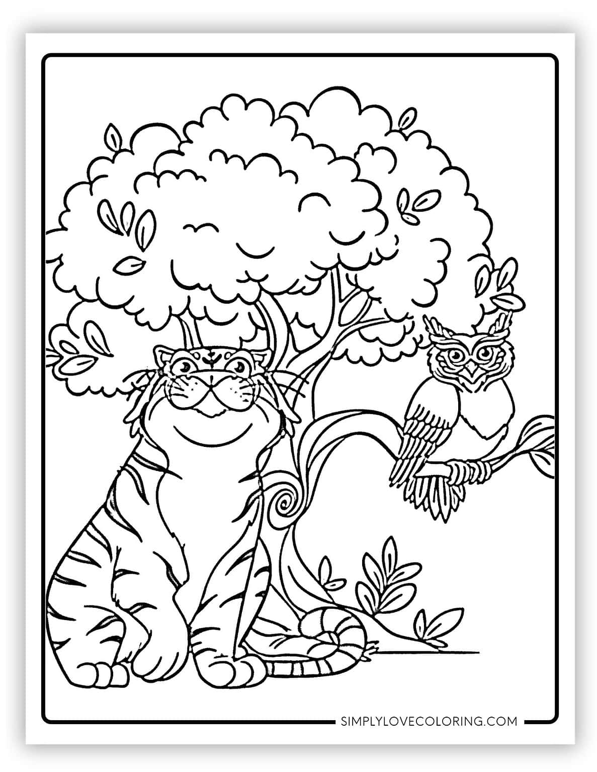 Zoo Coloring Pages (Free PDF Printables) - Simply Love Coloring