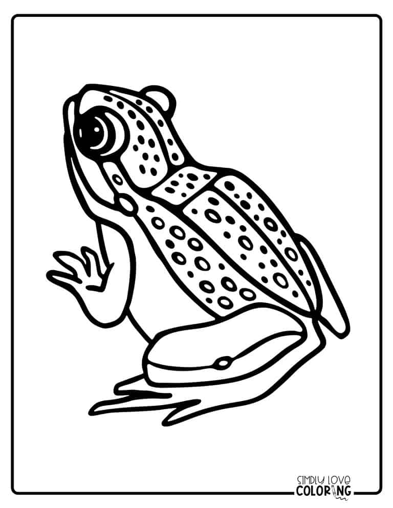 26 Toad Coloring Pages (Free PDF Printables) - Simply Love Coloring